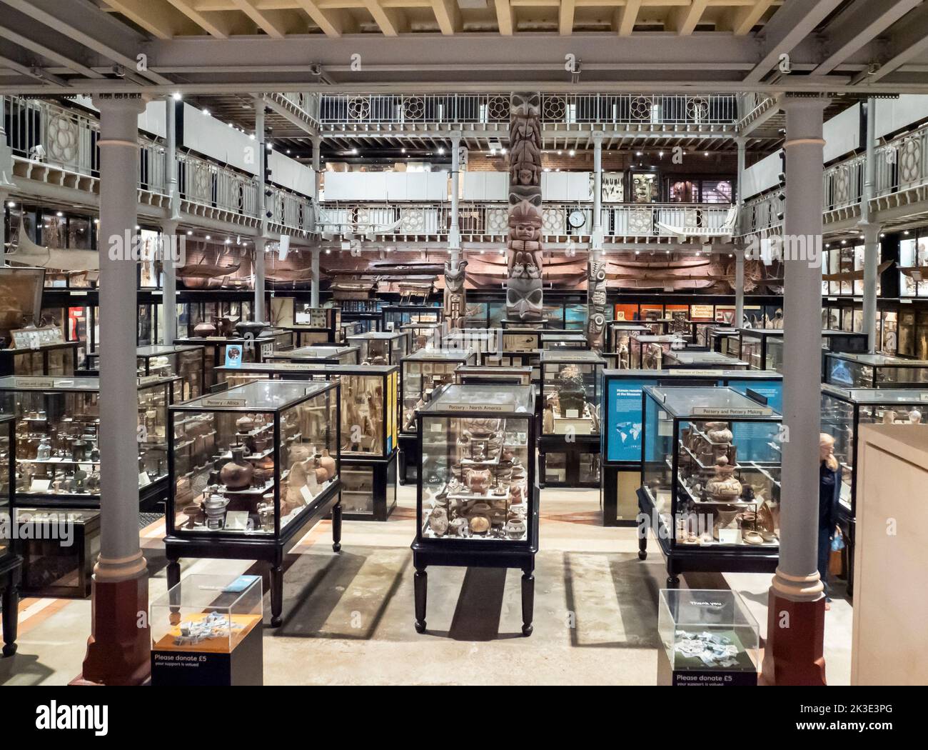 The Pitt Rivers Museum, Oxford, Oxfordshire, UK Stock Photo - Alamy