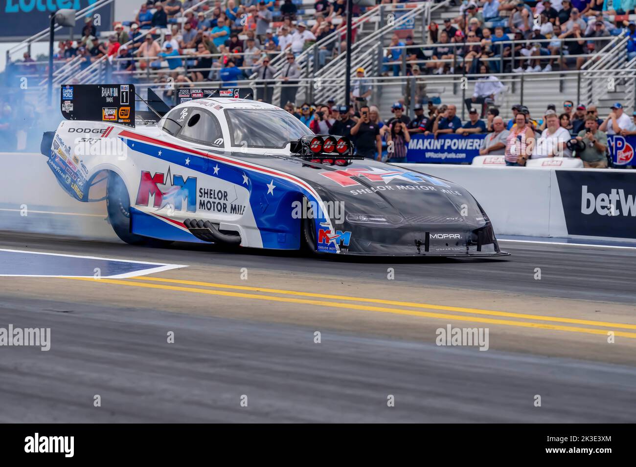 Concord, NC, USA. 25th Sep, 2022. MATT HAGAN of Christiansburg, VA ...