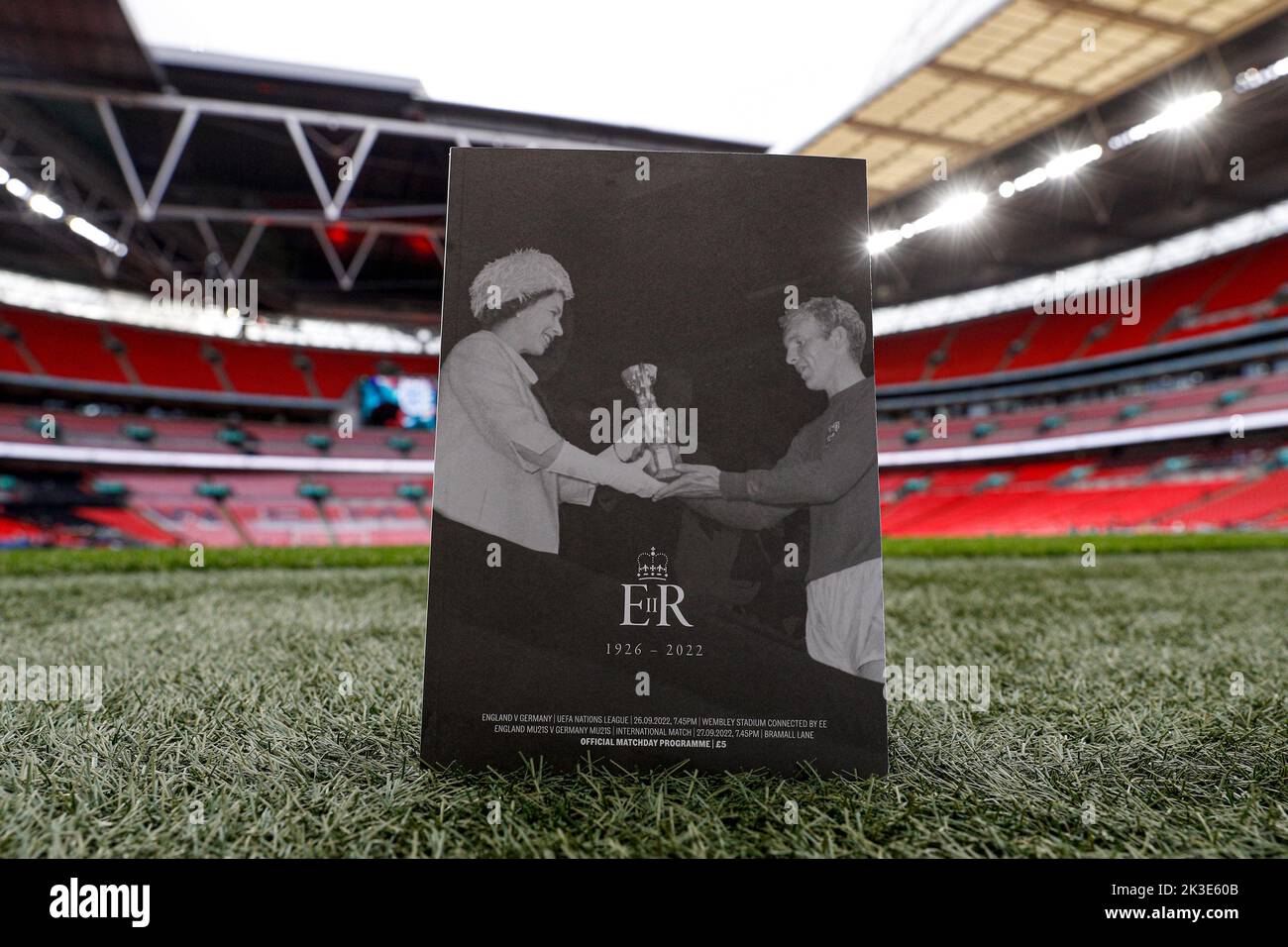 London, UK. 26th September 2022; Wembley Stadium, London, England: UEFA ...