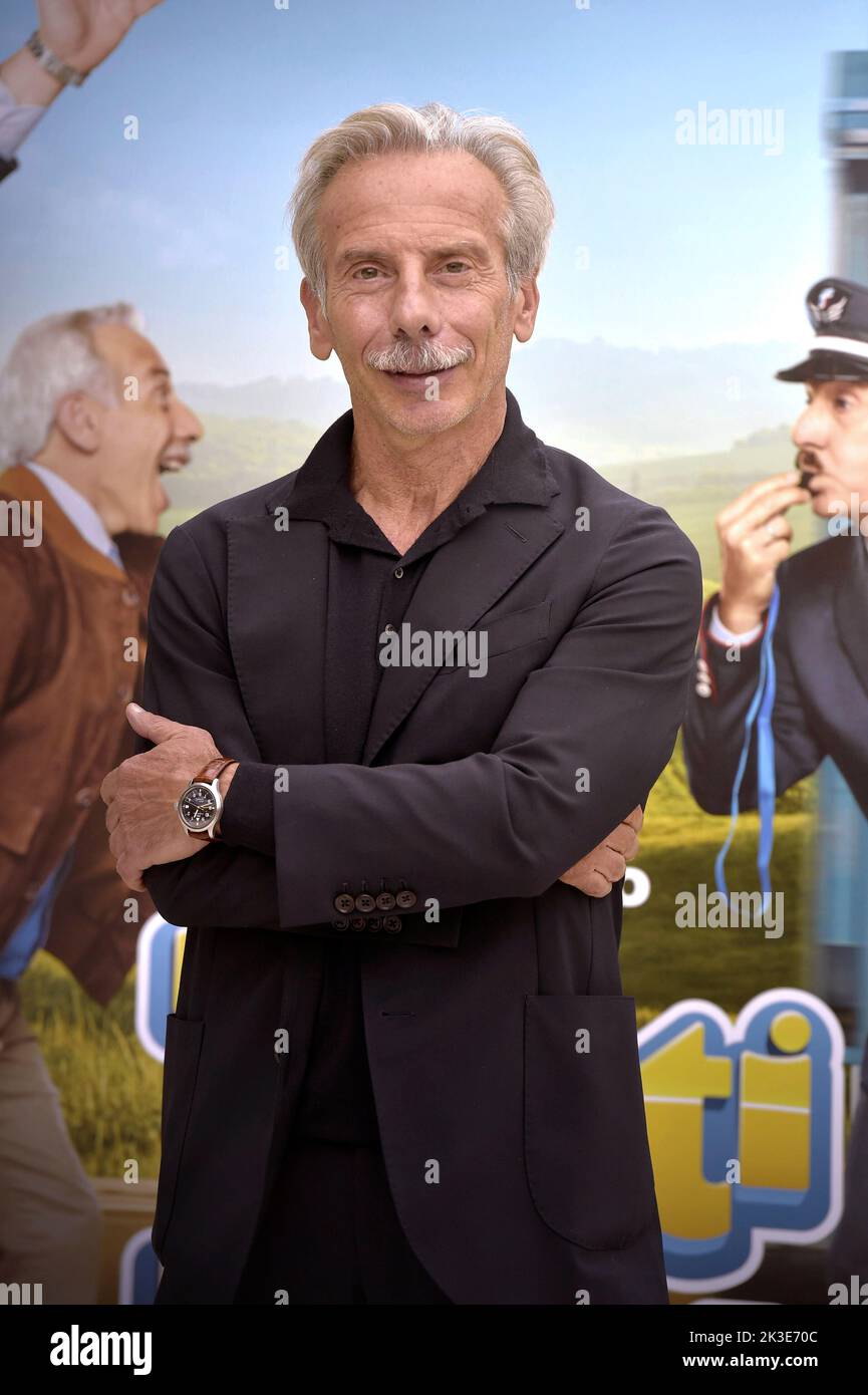 Rome, Italien. 26th Sep, 2022. The Italian actor Giovanni Storti during ...
