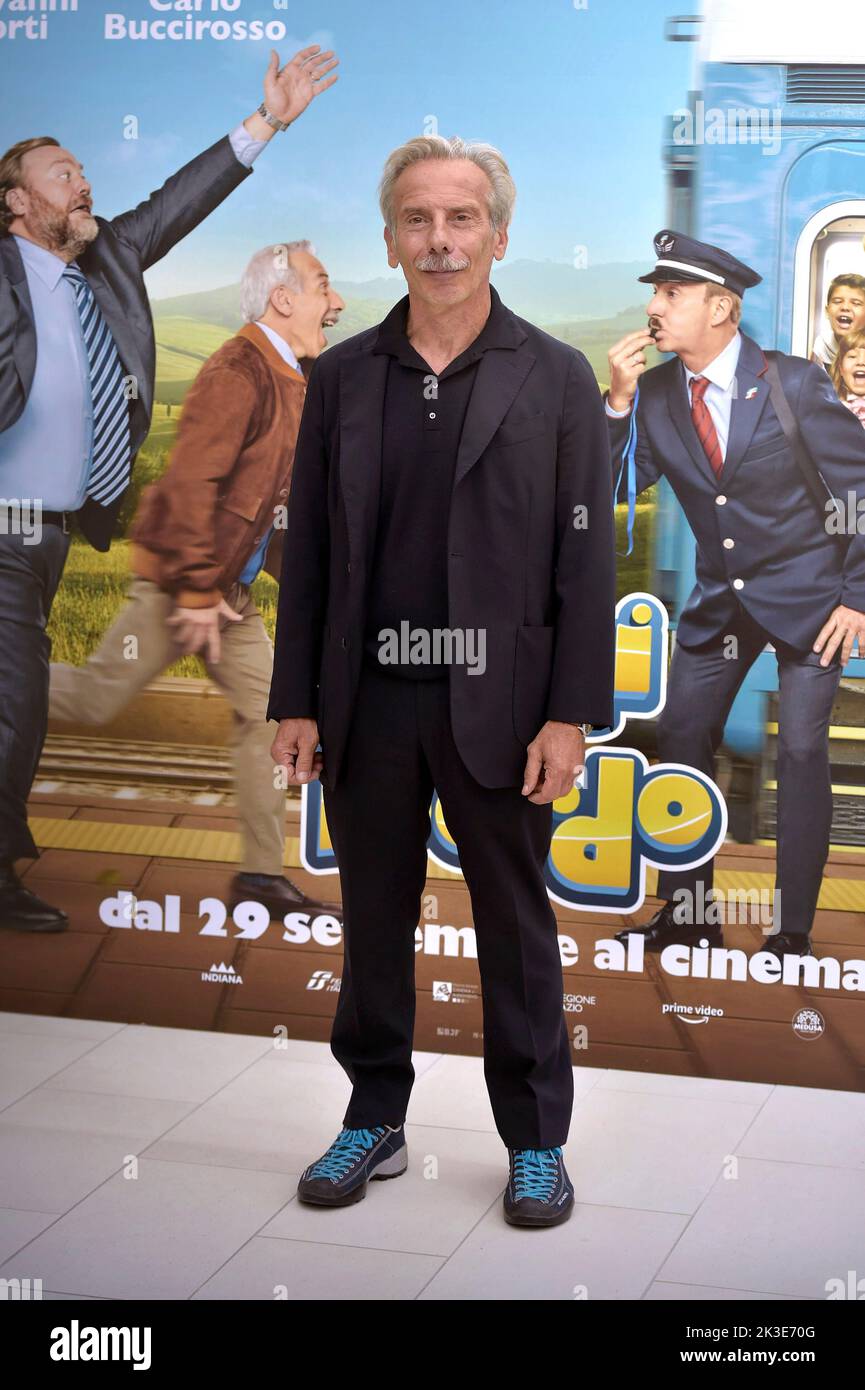 Rome, Italien. 26th Sep, 2022. The Italian actor Giovanni Storti during ...