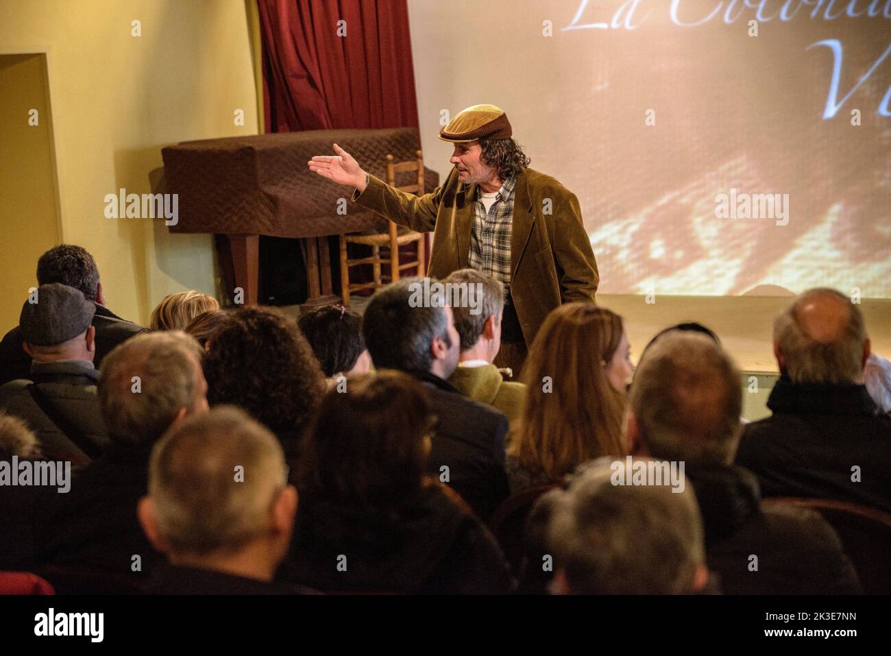 Dramatized visit to the Cal Vidal company town museum (Puig-reig ...