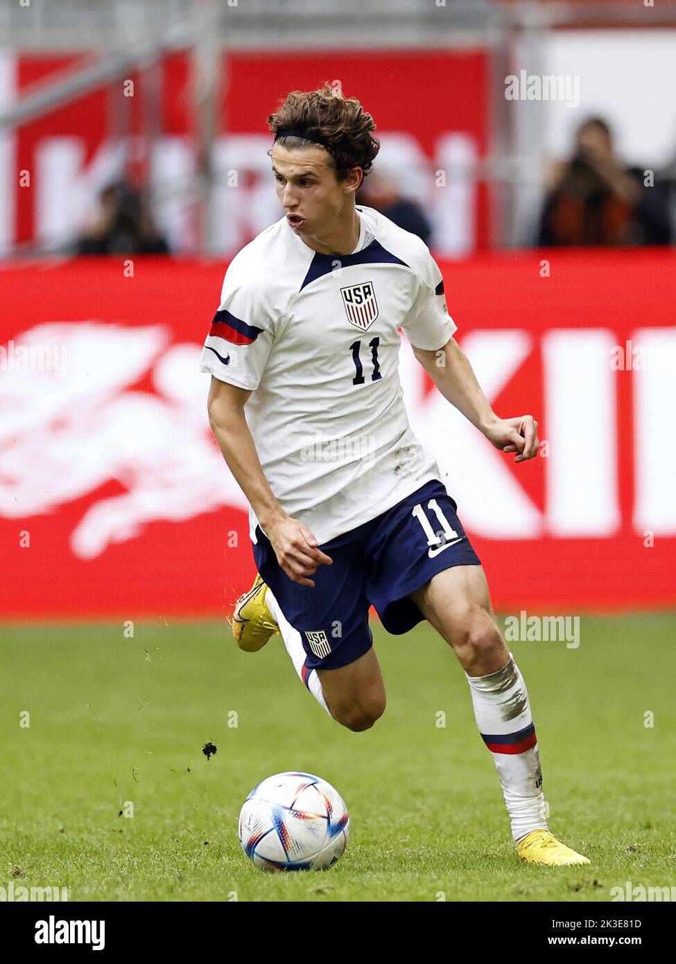 DUSSELDORF - Brenden Aaronson of United States men's national team ...