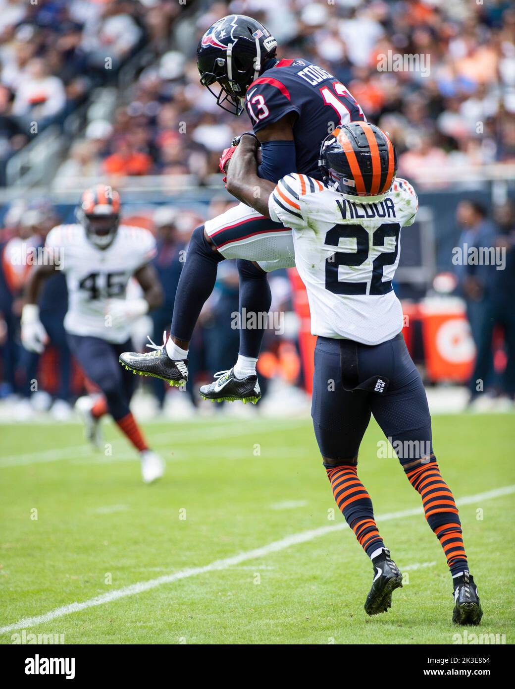 Chicago, Illinois, USA. 25th Sep, 2022. - Chicago Bears #12 Kindle ...