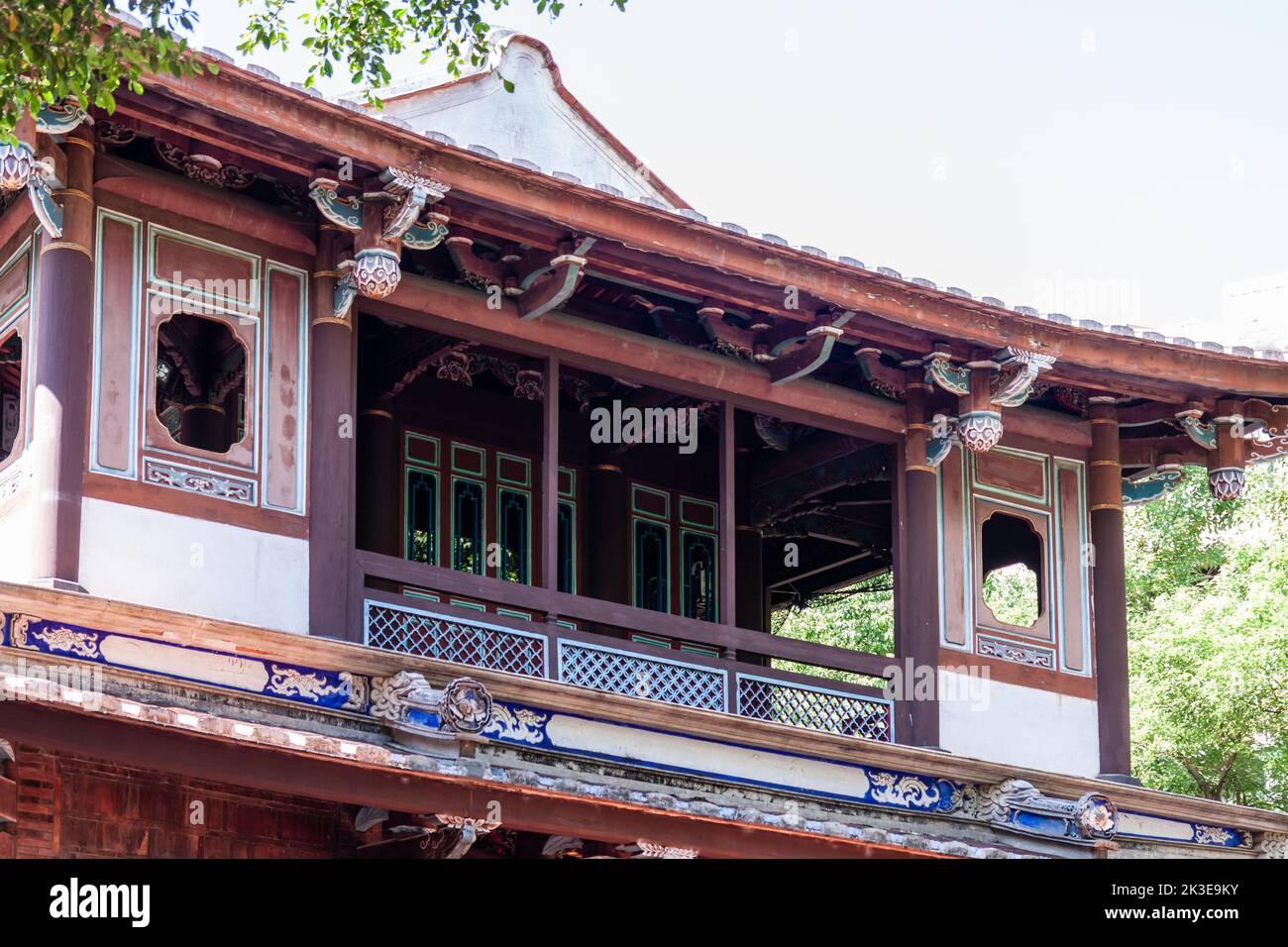 NEW TAIPEI CITY, TAIWAN - JULY 28 2012: Lin Family Mansion and Garden ...