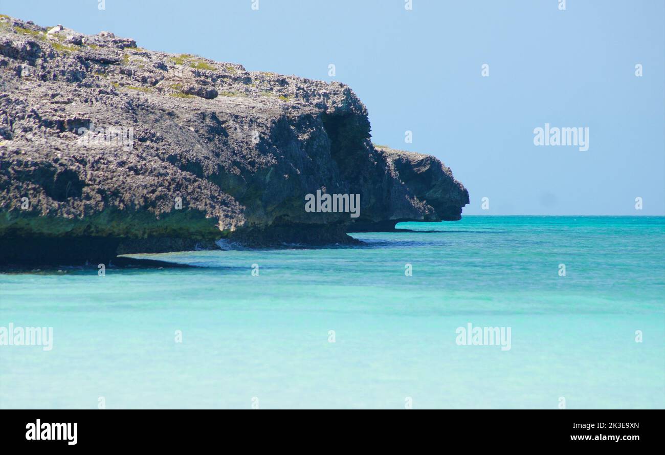 Coast near Pilar beach in Cayo Guillermo - Tropical island located in ...