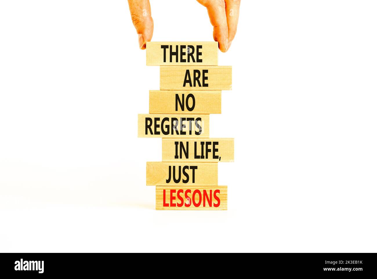 No Regrets Just Lessons Learned Tattoo