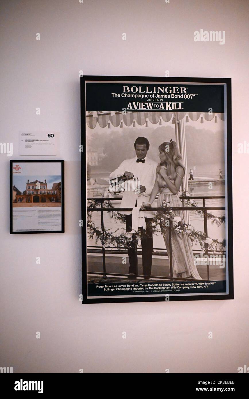 The live auction on 28 September will conclude with six lots which ...