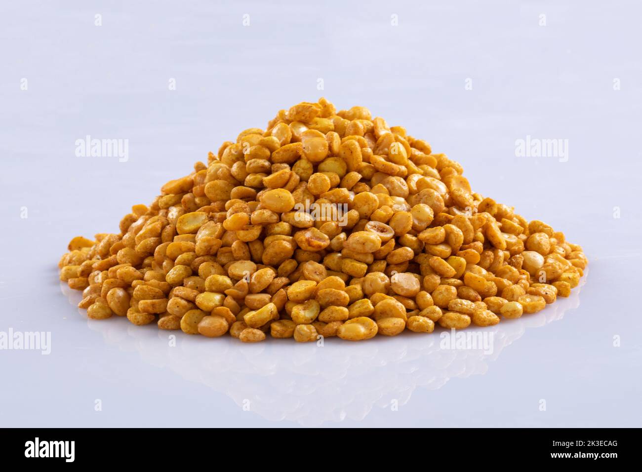 Delicious Indian sweet salty snacks "Chanachur" or Bombay Mix Stock ...