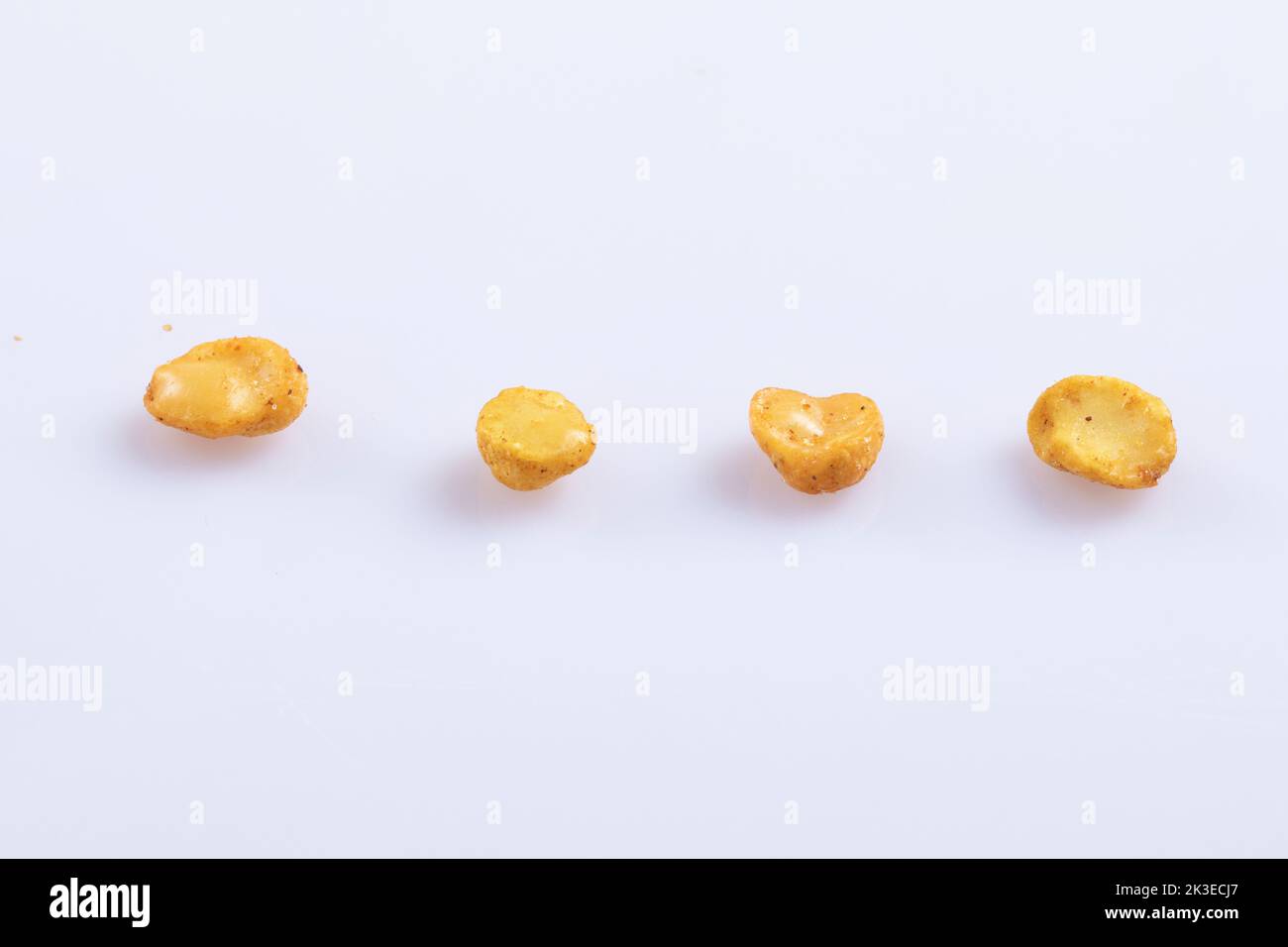 Delicious Indian sweet salty snacks "Chanachur" or Bombay Mix Stock ...