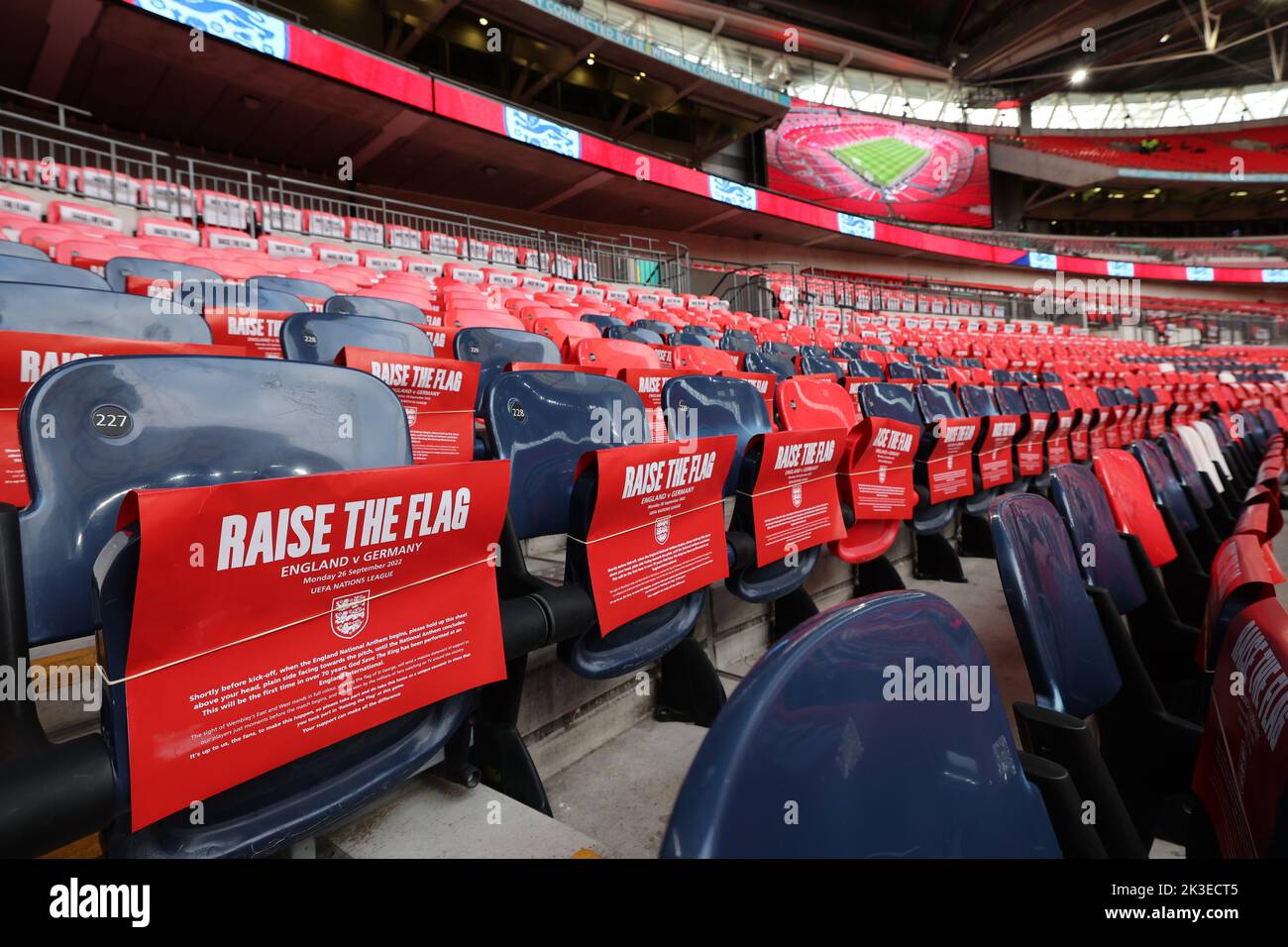 London, UK. 26th Sep, 2022. Soccer: Nations League A, England - Germany ...