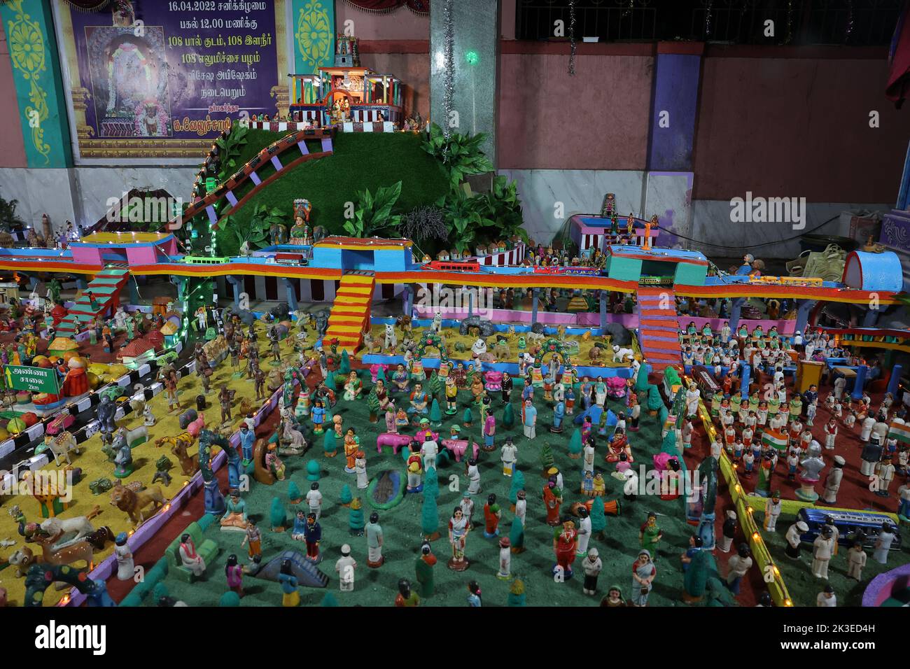 Chennai, India, 26th Sep 2022: Navaratri is an annual and one of the ...