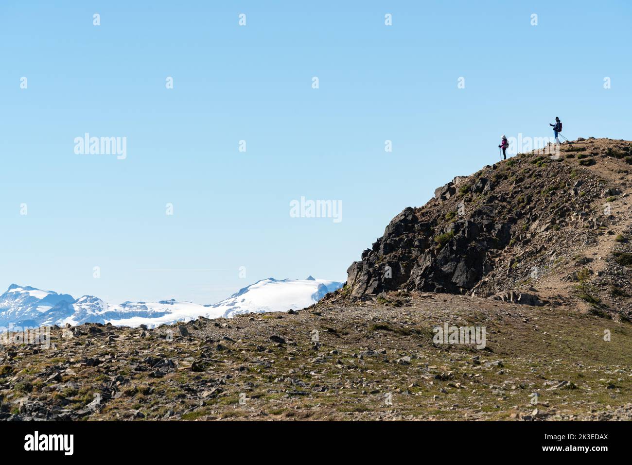 Panorama view mountain peaks hi-res stock photography and images - Alamy