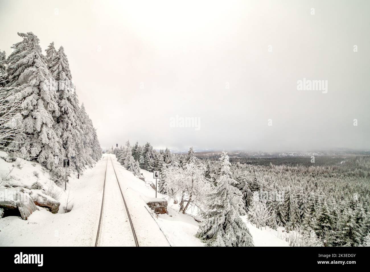 Mountain Brocken Harz in Saxony Anhalt, Germany Stock Photo - Alamy