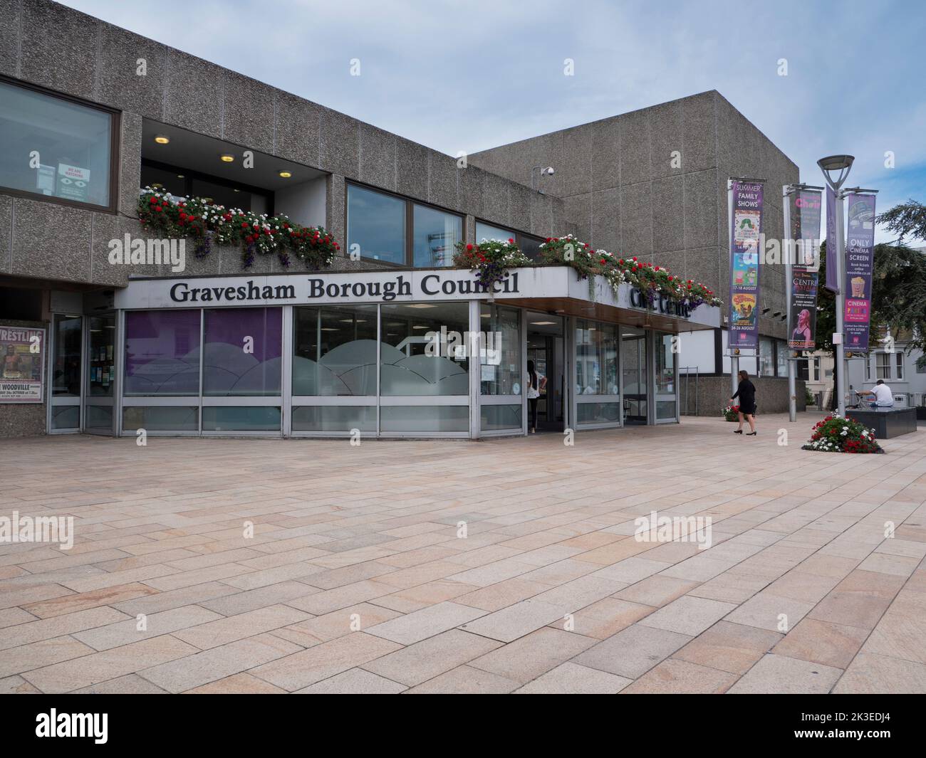 Gravesend Kent UK Gravesham Borough council Town Hall Stock Photo - Alamy