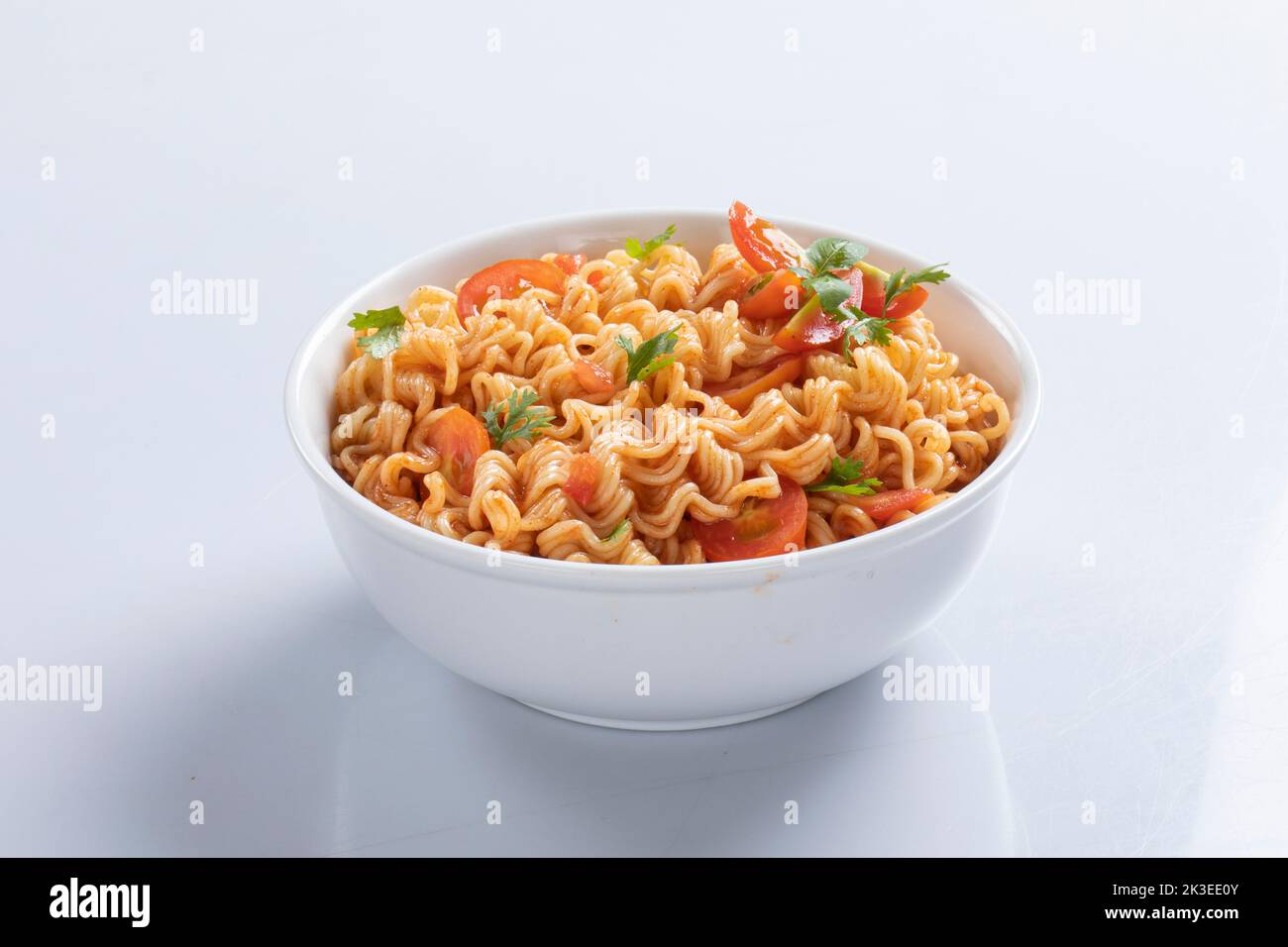 plane instant, chicken, prawn, beef noddle's isolated on white ...