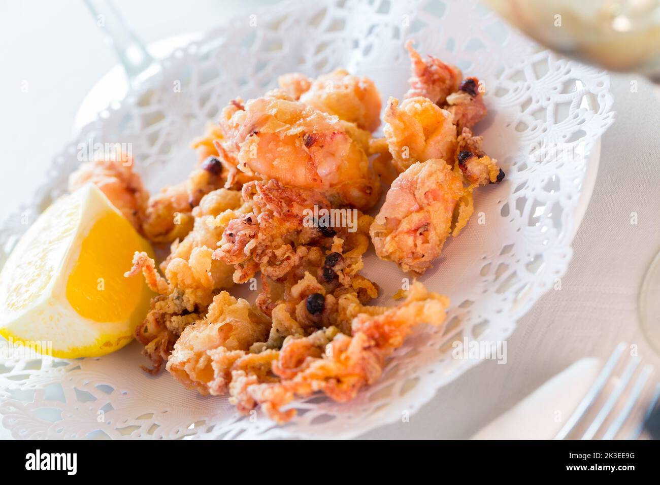 Battered cuttlefish hi-res stock photography and images - Alamy