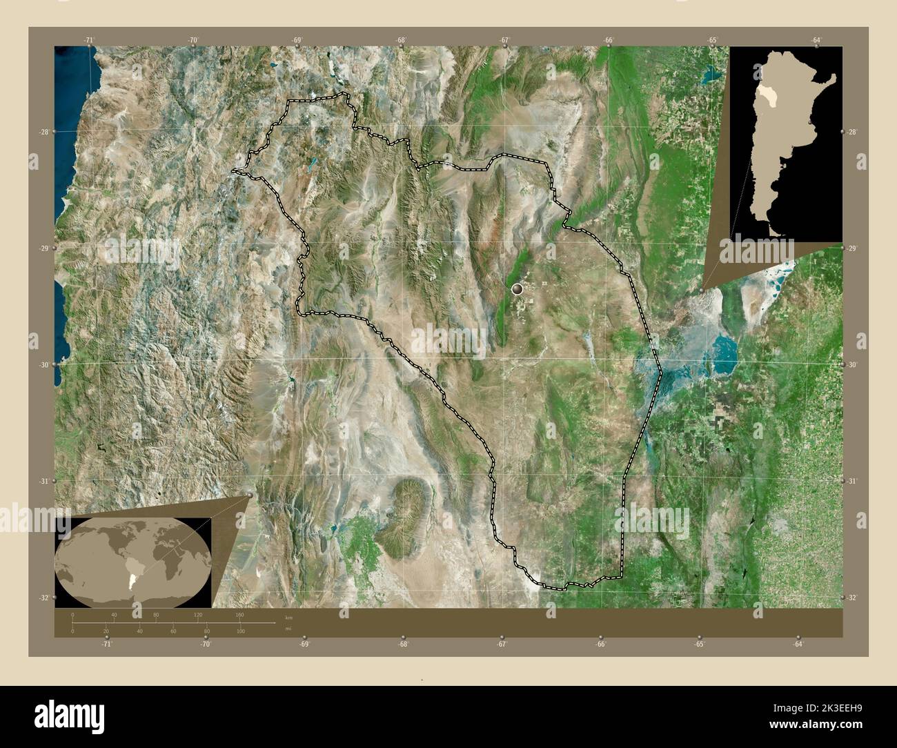 La rioja argentina map Stock Vector Images - Alamy