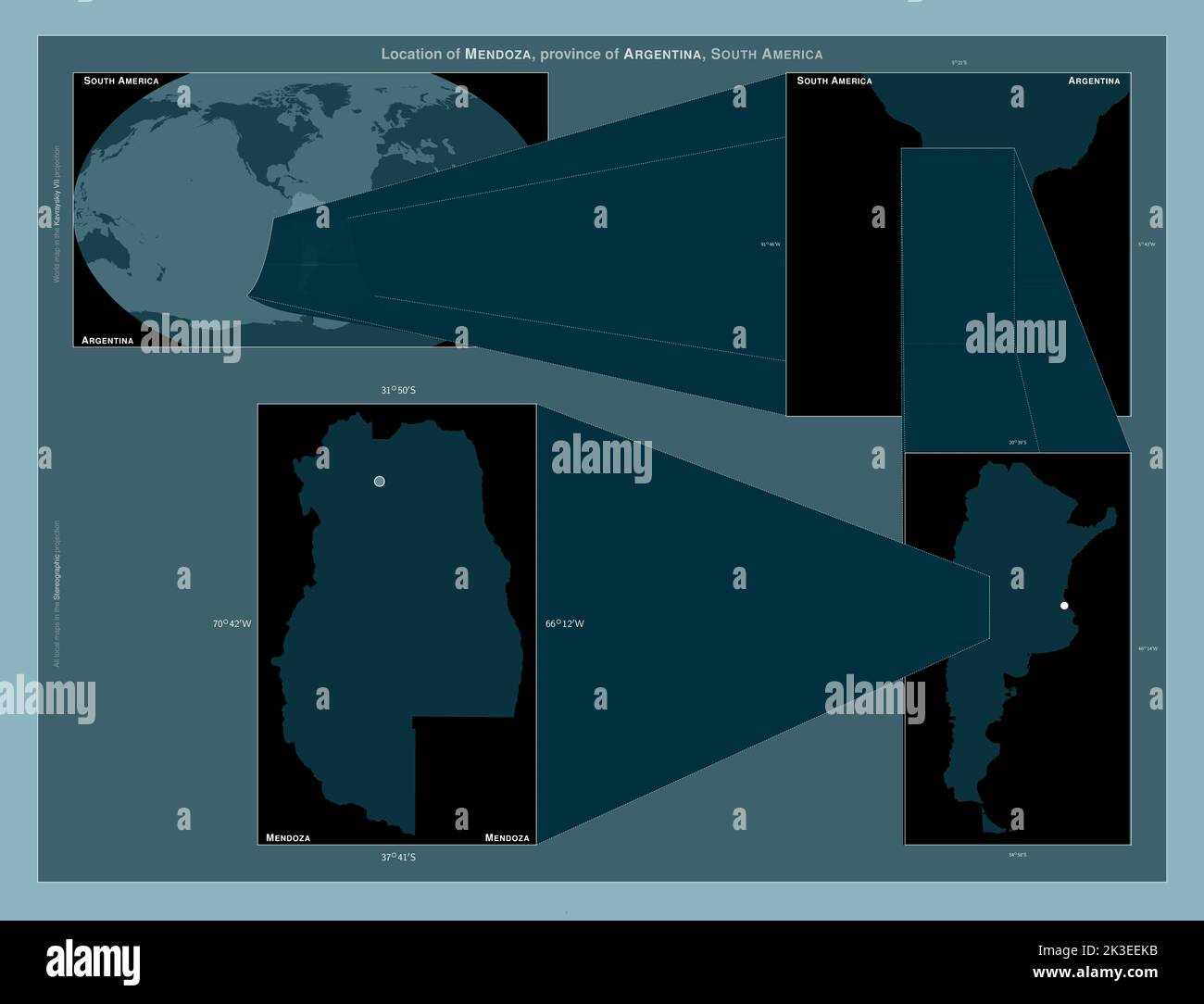 Mendoza map vector hi-res stock photography and images - Alamy