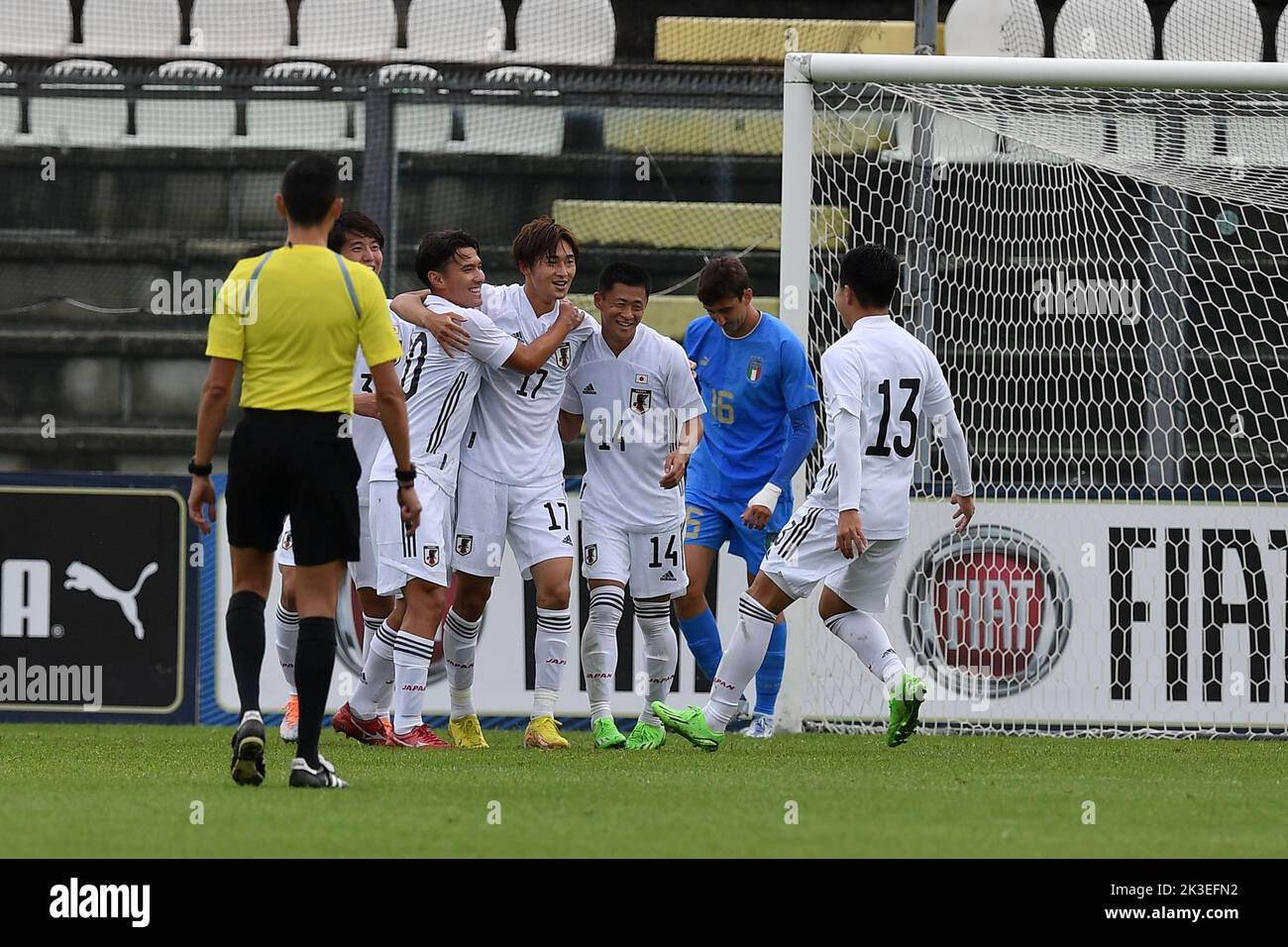 Shota Fujio (Japan U21) during the UEFA "Under 21" match between Italy ...