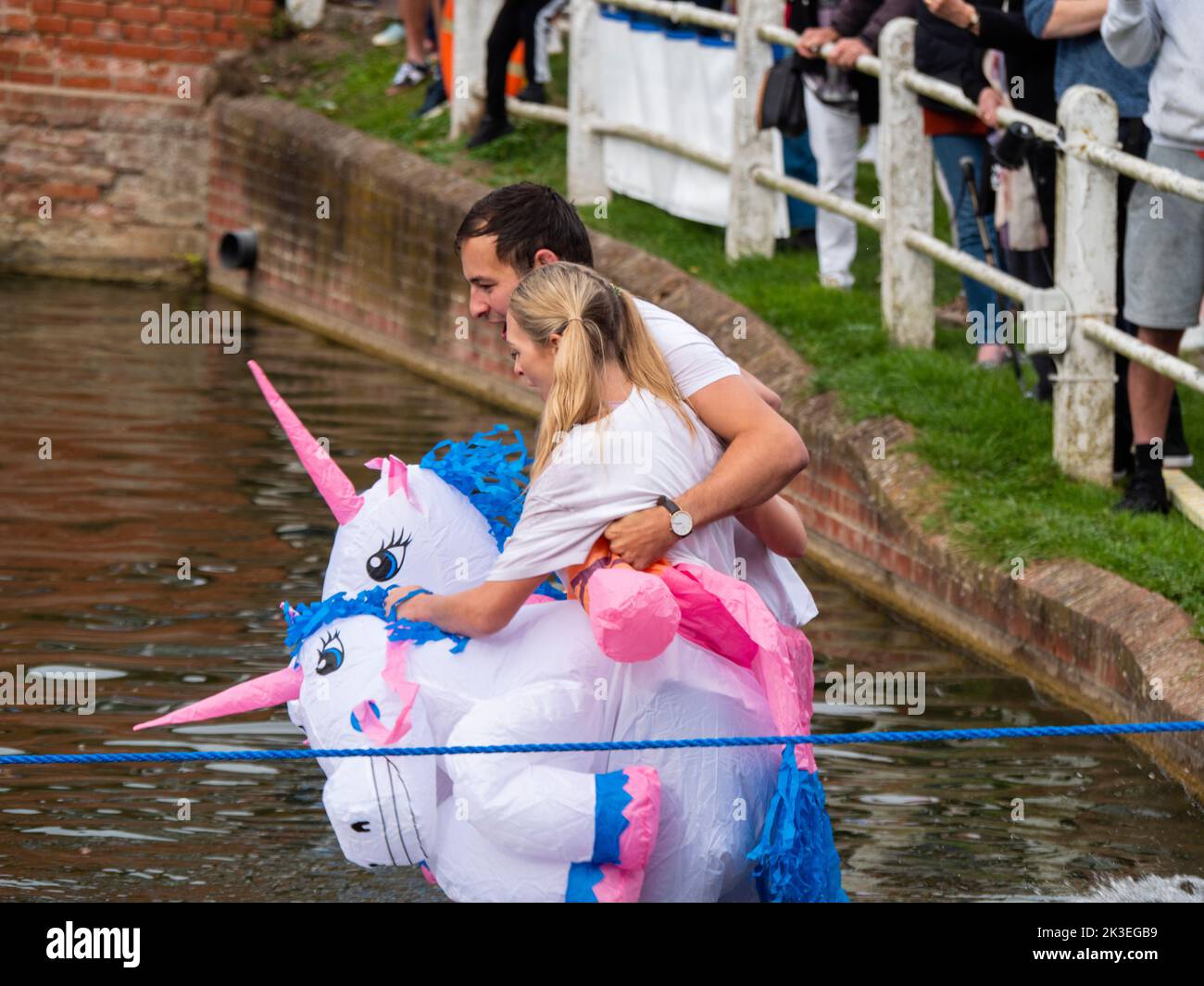 25th September 2022 the Finchingfield three legged race involved ...