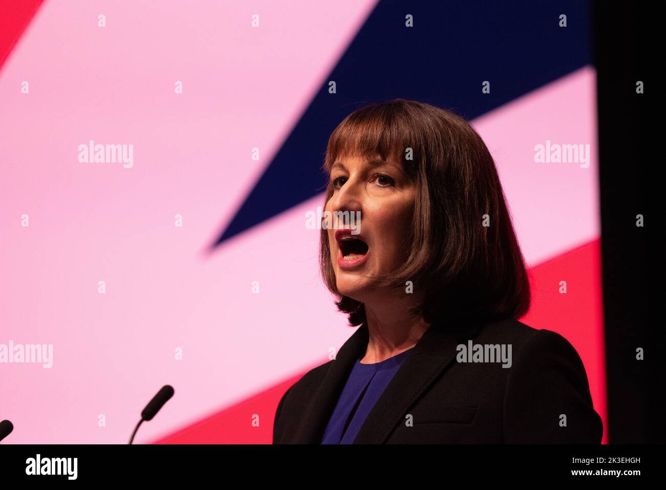 Liverpool, UK, 26.September 2022 Rachel Reeves Shadow Chancellor of the ...