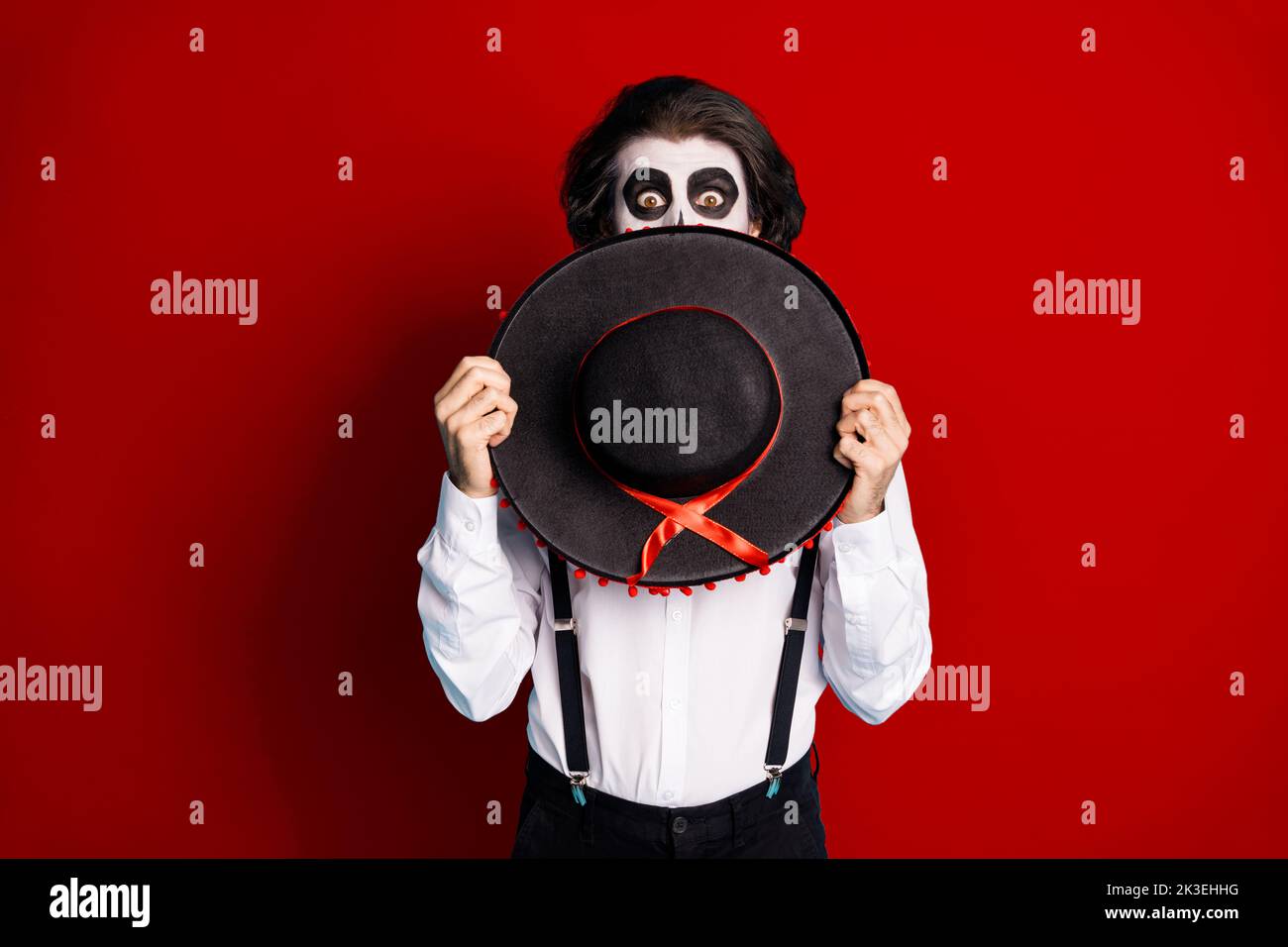 Scared death portrait shocked hi-res stock photography and images - Alamy