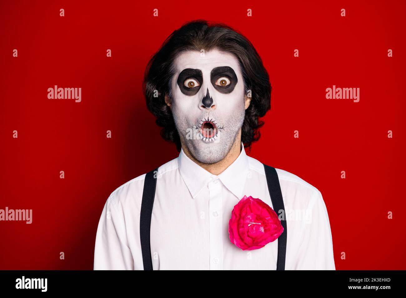 Creepy demonic male hi-res stock photography and images - Alamy