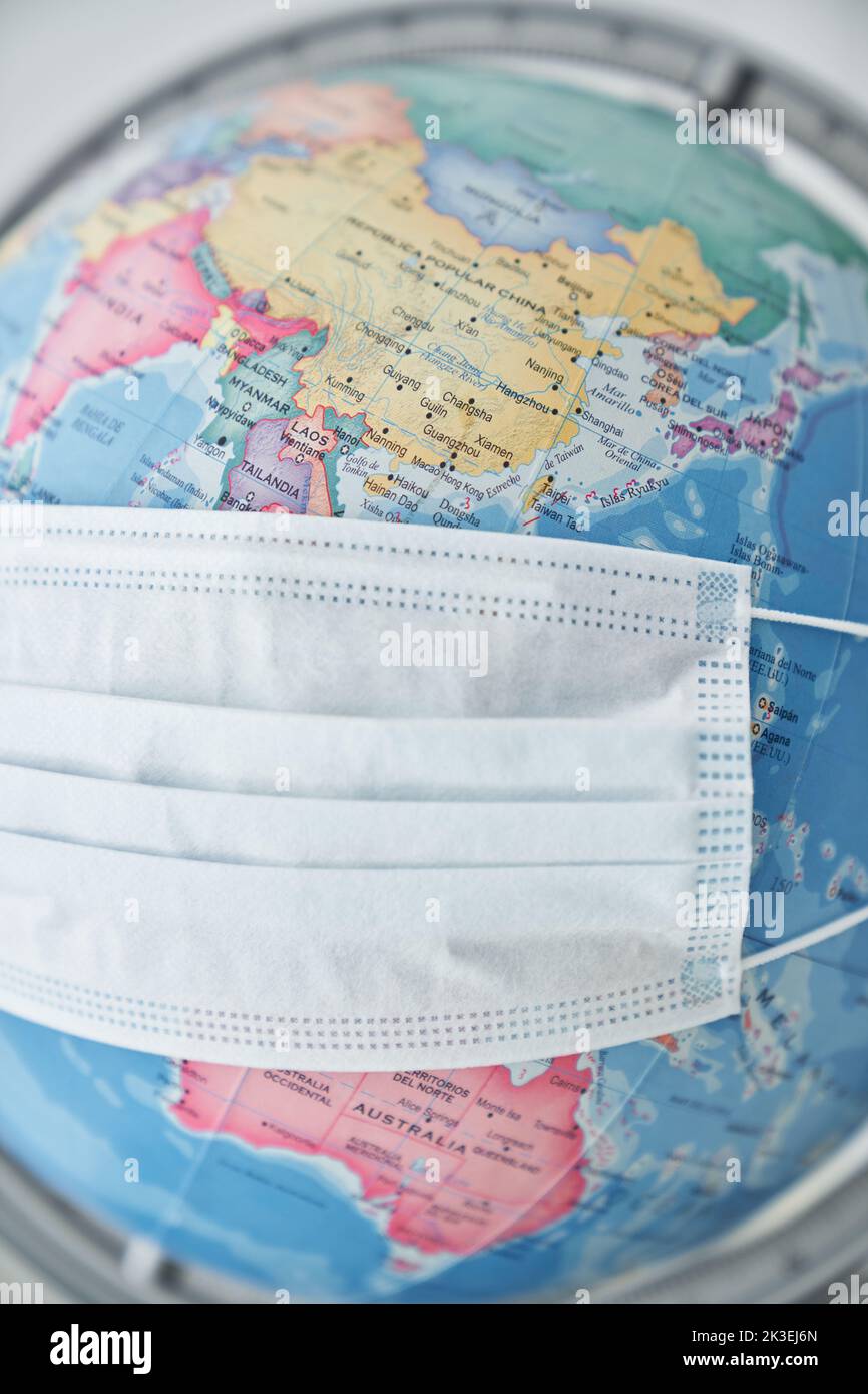 Map of hazard hi-res stock photography and images - Alamy