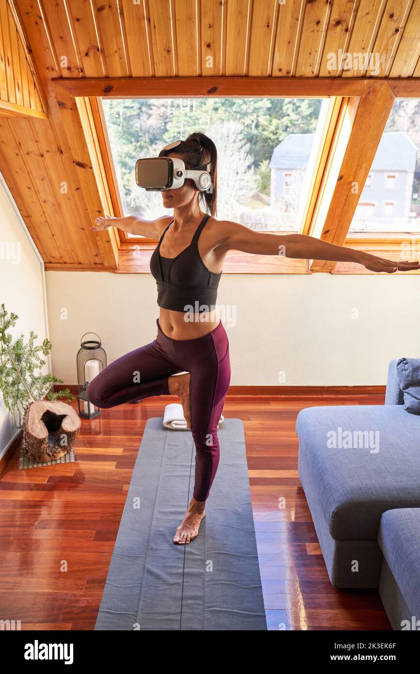 Vr goggles balance hi-res stock photography and images - Alamy