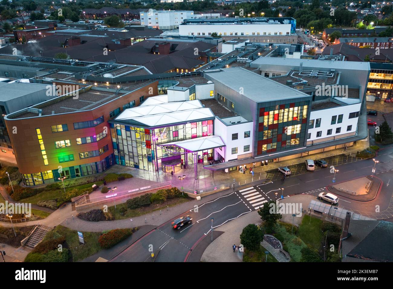 Walsall manor hospital drone hi-res stock photography and images - Alamy