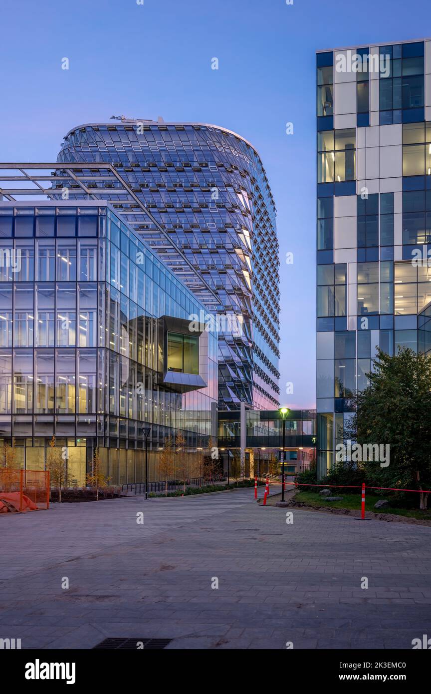 Calgary, Alberta - September 25, 2022: Exterior of the new MacKimmie ...