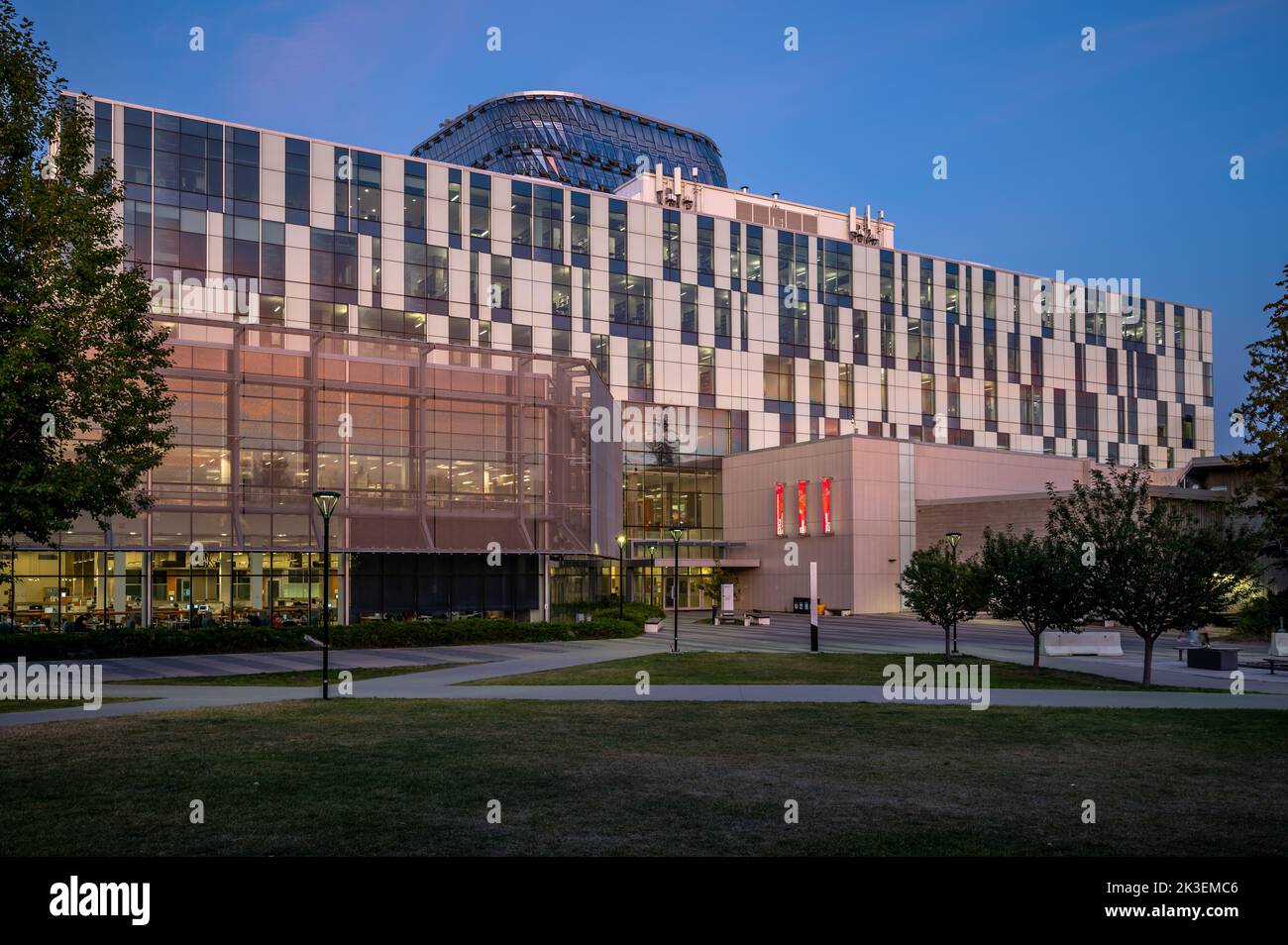 Calgary, Alberta - September 25, 2022: Exterior of the Taylor Family ...
