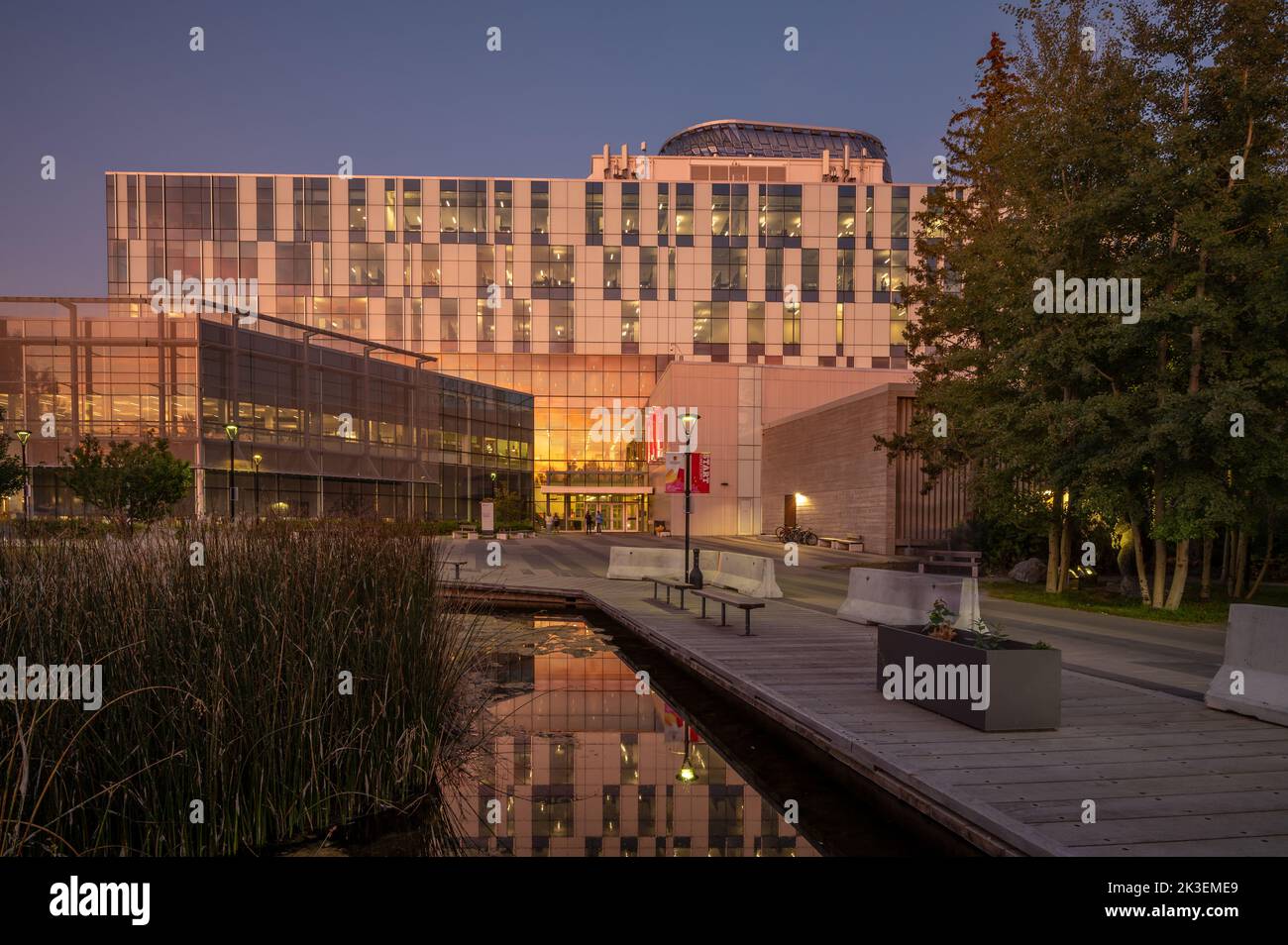 Calgary, Alberta - September 25, 2022: Exterior of the Taylor Family ...