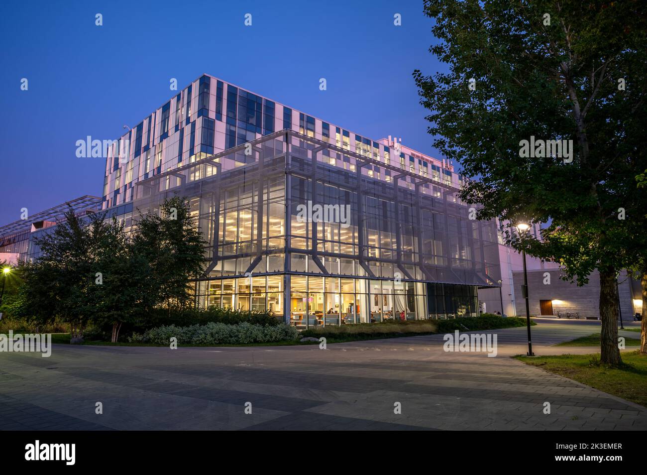 Calgary, Alberta - September 25, 2022: Exterior of the Taylor Family ...