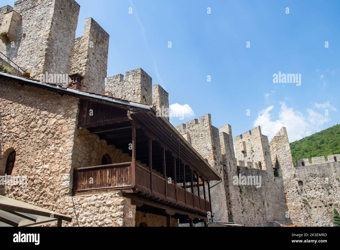 The Manasija Monastery also known as Resava, is a Serbian Orthodox ...