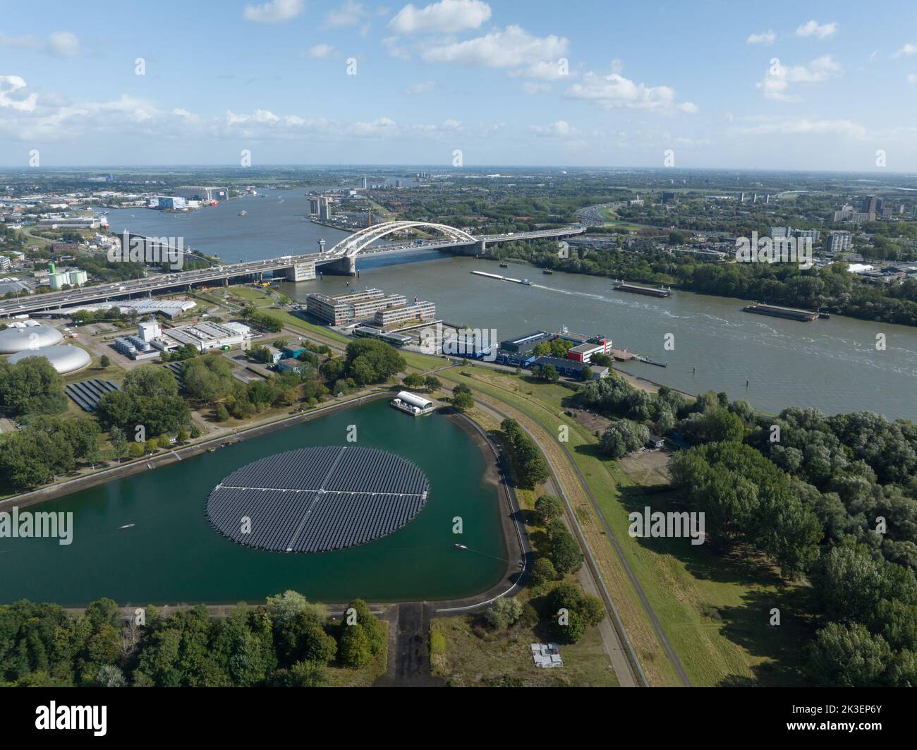 Solar panels energy system. Renewabale generation installation. Green ...