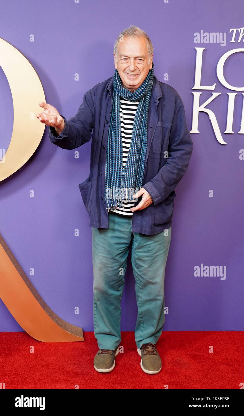 Steven Frears attending the UK premiere of The Lost King at the Ham ...