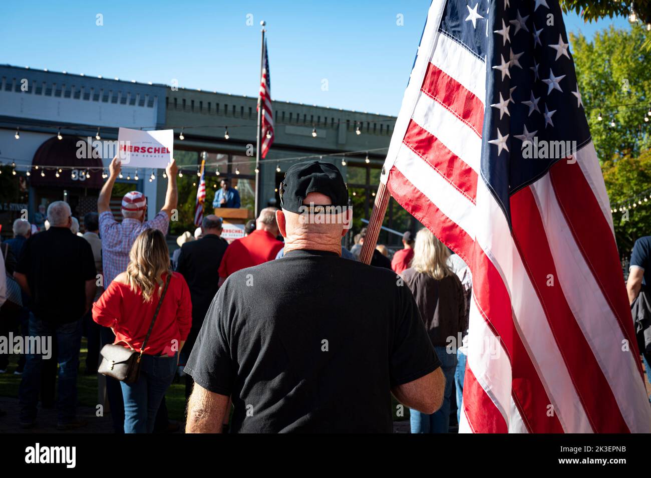 Dallas, Georgia, USA. 26th Sep, 2022. Georgia Republican senate ...