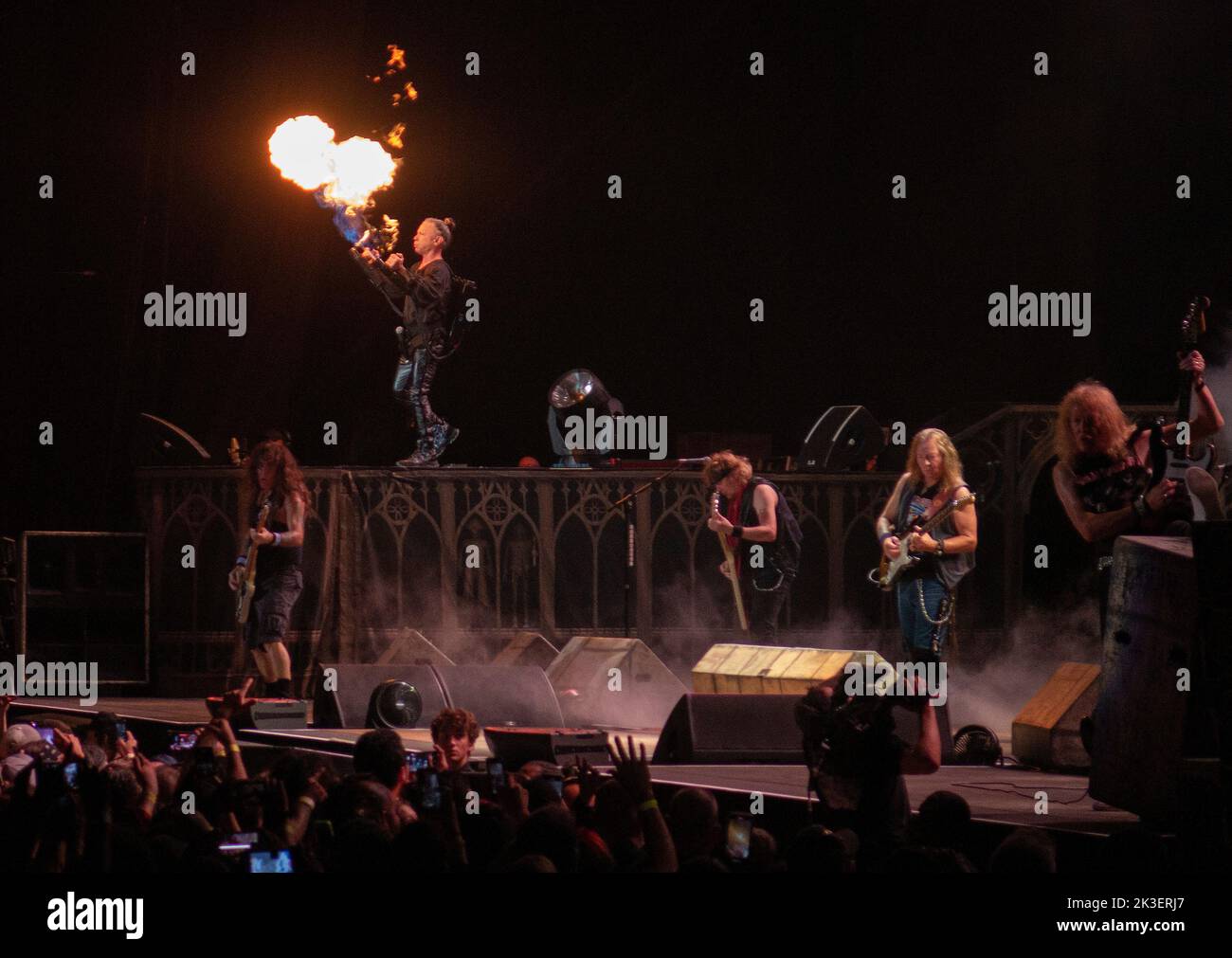 September 25, 2022, Chula Vista, California, USA: Singer Bruce ...