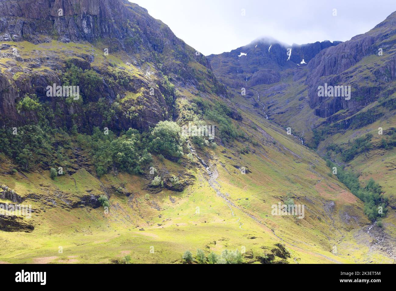 Glencoe, an ancient Highland landscape formed by a volcano hundreds of ...