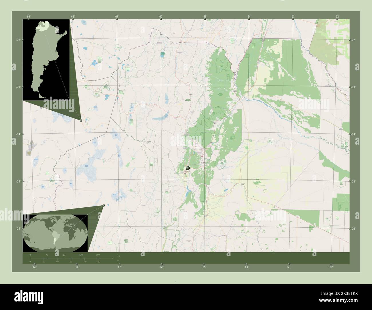 Salta map Stock Vector Images - Alamy