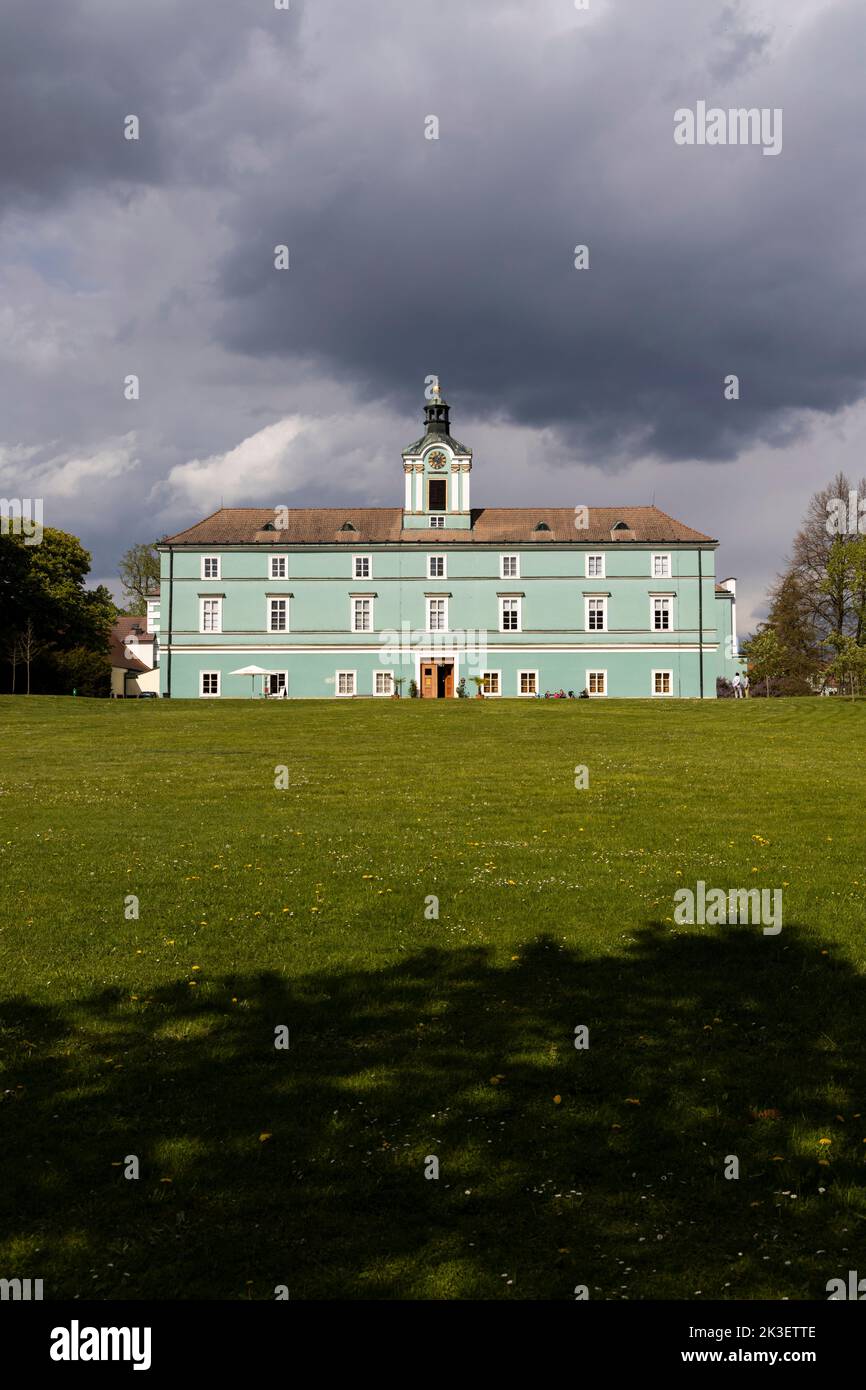Dacice castle in Southern Bohemia, Czech Republic Stock Photo - Alamy