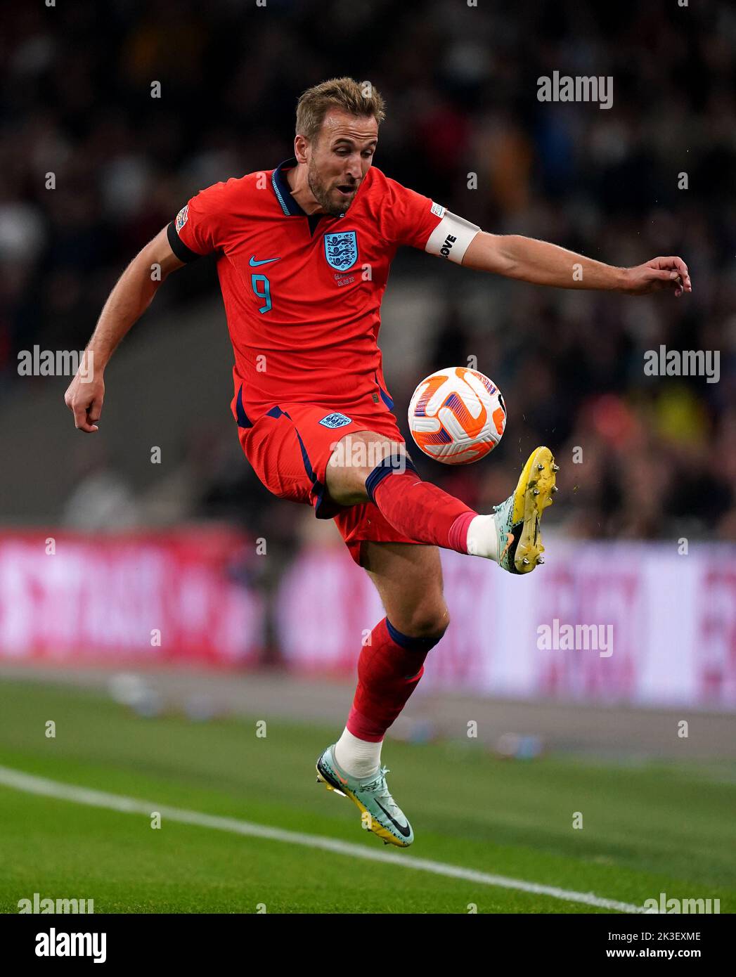 England's Harry Kane during the UEFA Nations League match at Wembley ...
