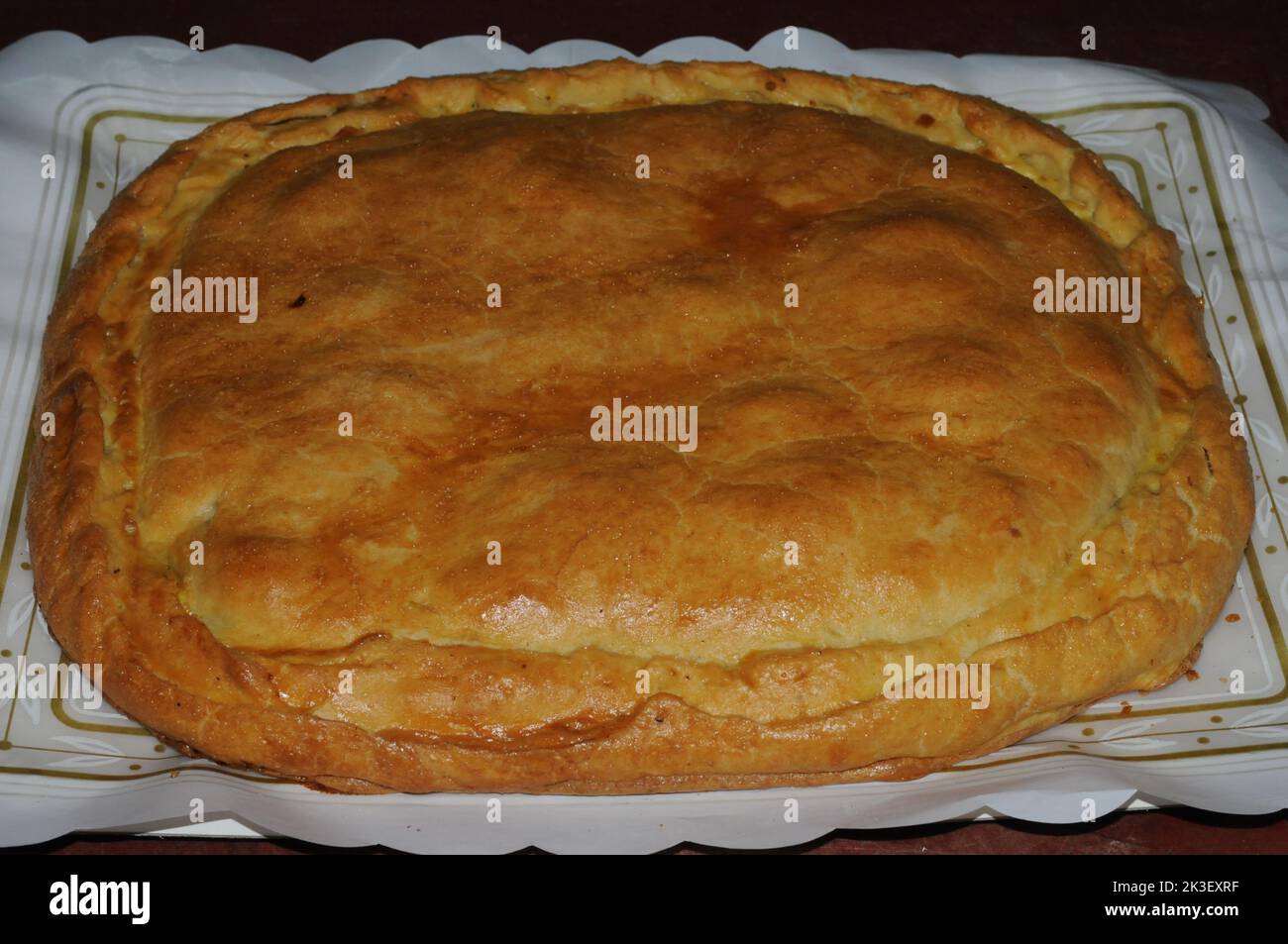 Tasty puff pastry empanadas with pork and chorizo Stock Photo - Alamy
