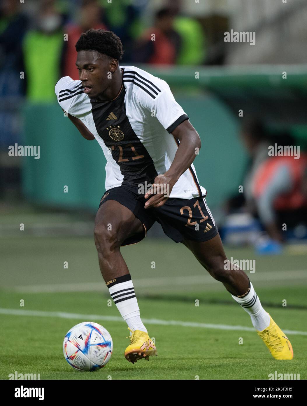 Magdeburg, Germany. 23rd Sep, 2022. Soccer, U21 Men: International ...