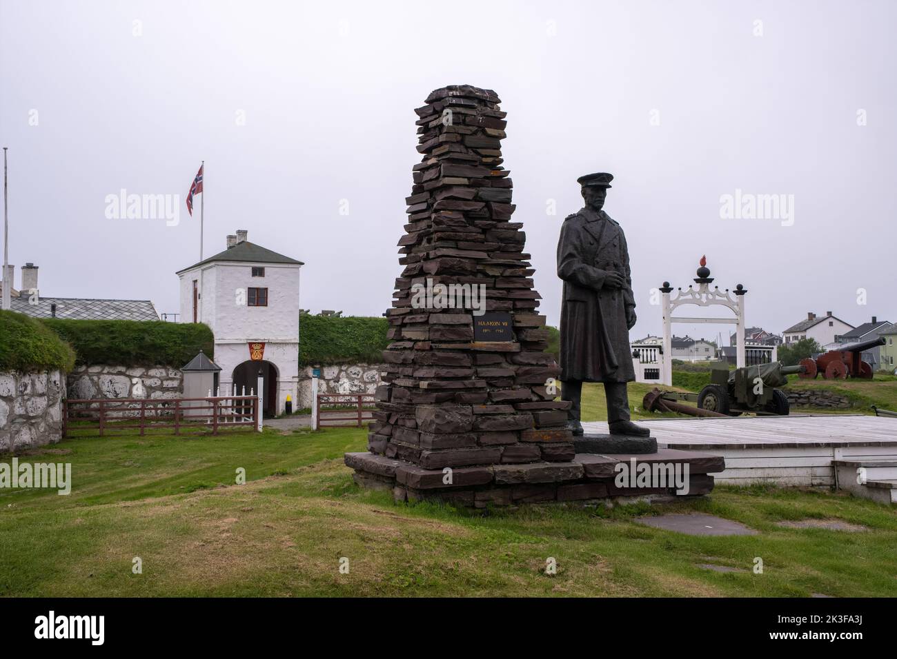 Vardo, Norway - August 3, 2022: Beautiful scenery of Vardo town and ...