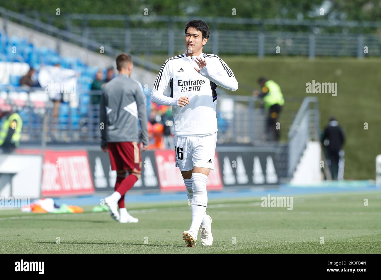 Madrid, Spain. 25th Sep, 2022. Takuhiro Nakai (RM Castilla) Football ...