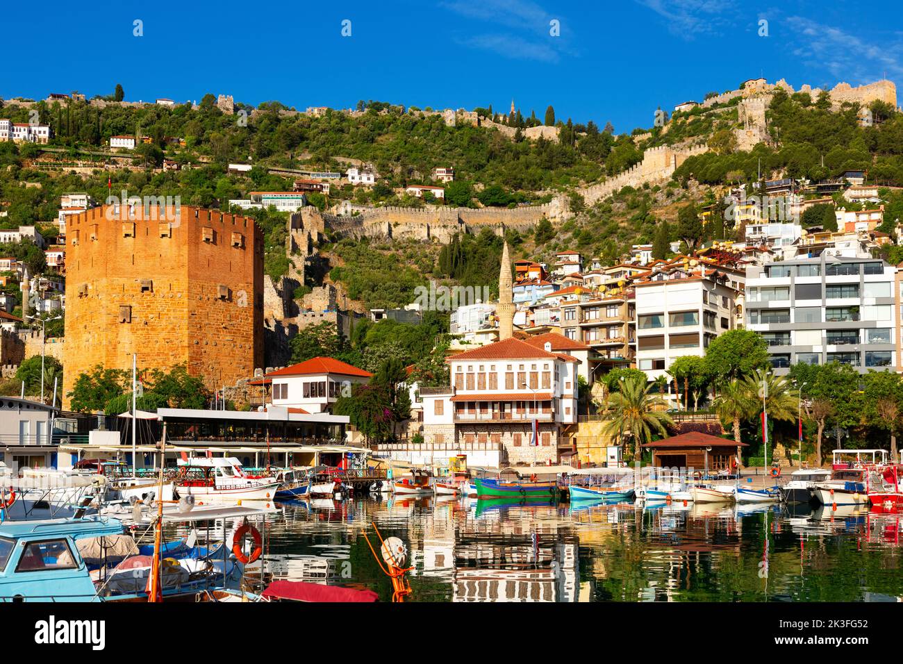 Pier of Alanya, Antalya Province, Turkey Stock Photo - Alamy