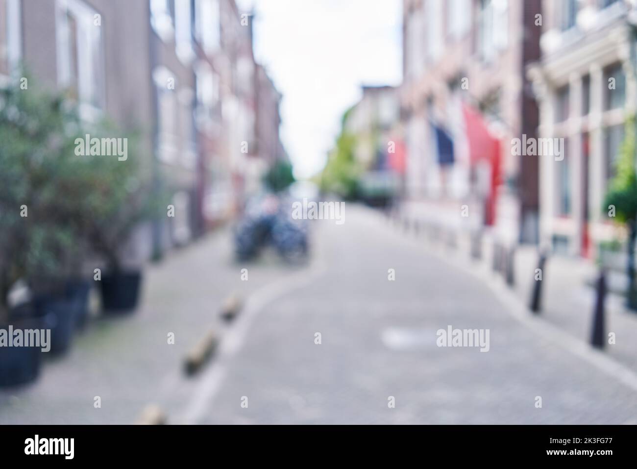 Blurred background of street Stock Photo - Alamy